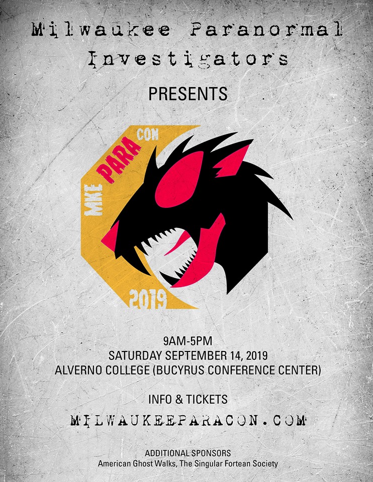 Milwaukee Paranormal Conference 2019 | Milwaukee Paranormal Conference